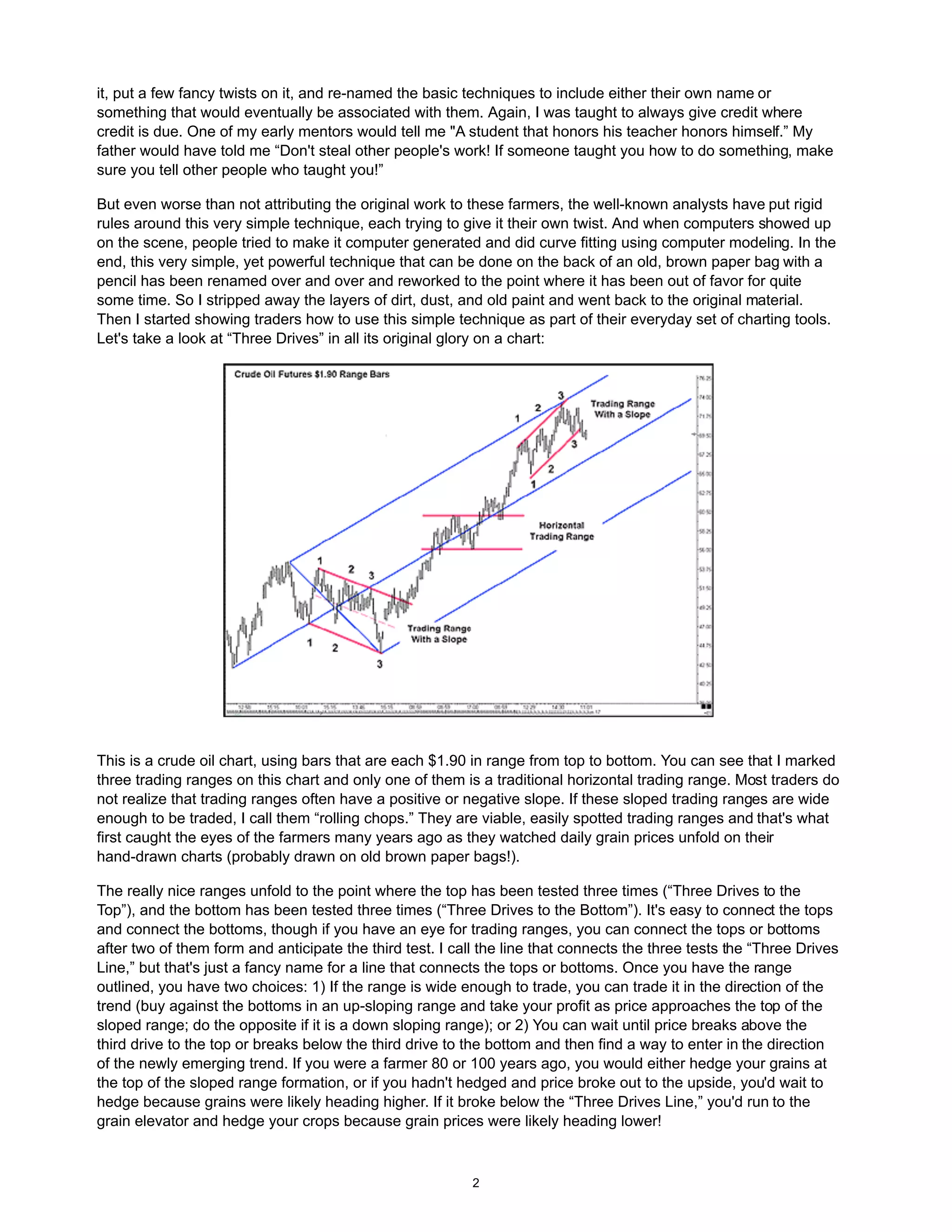 Tim Morge, The three up three down trading strategy | PDF