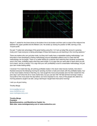 Tim Morge, The three up three down trading strategy | PDF