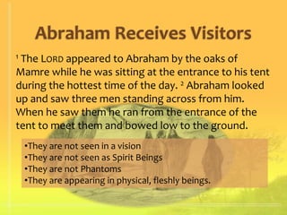 The Three Visitors - Genesis 18 | PPTX