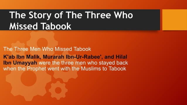 The Three Who Missed Tabook.pptx