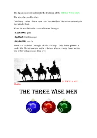 6B THE THREE WISE MEN | PDF