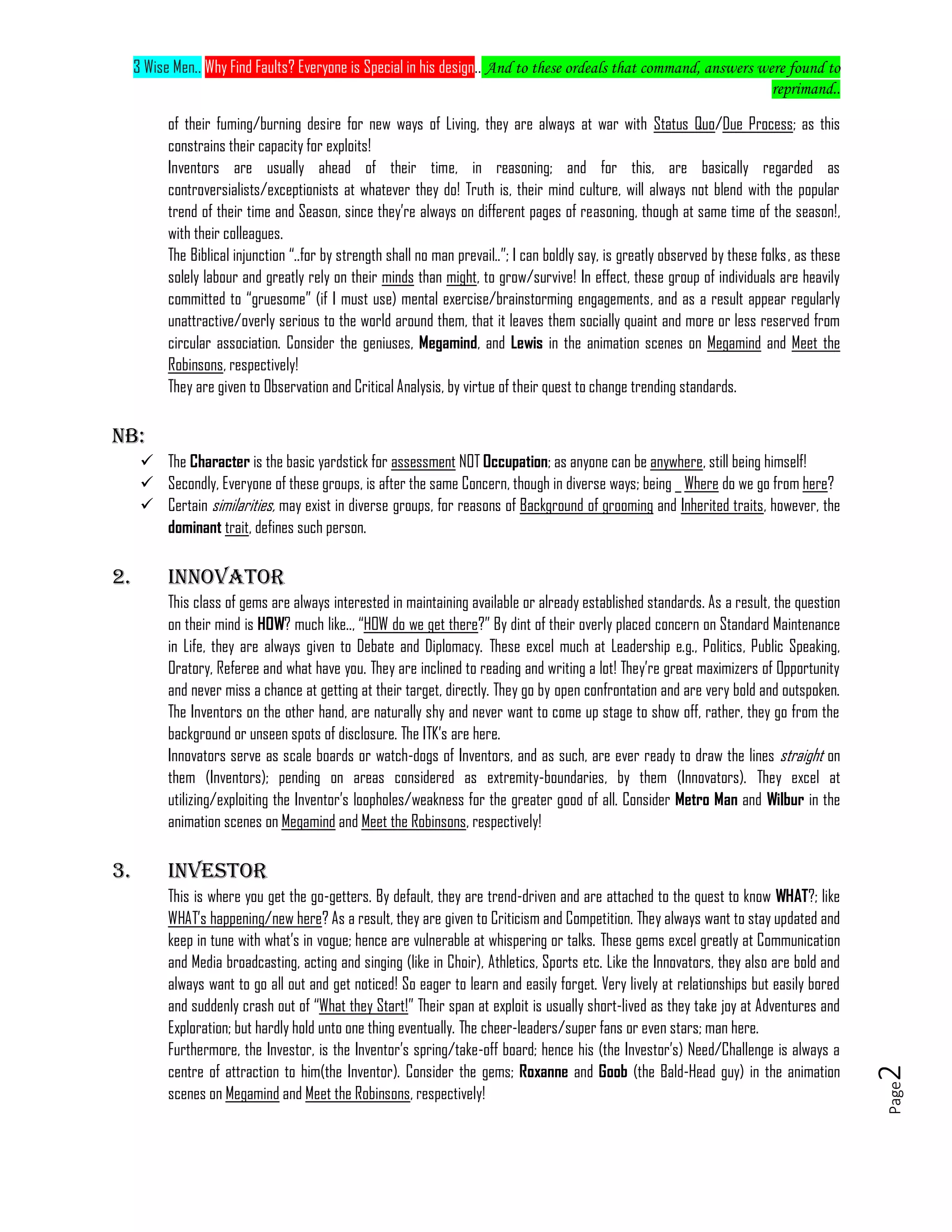 The Three Wise Men | PDF