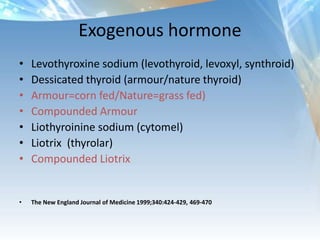 DrRic The thyroid (slide share edition) | PPT