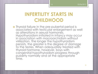 The thyroid and fertility | PPTX