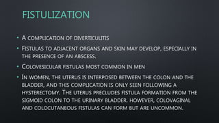 The ticking bomb in the abdomen diverticular disease | PPT