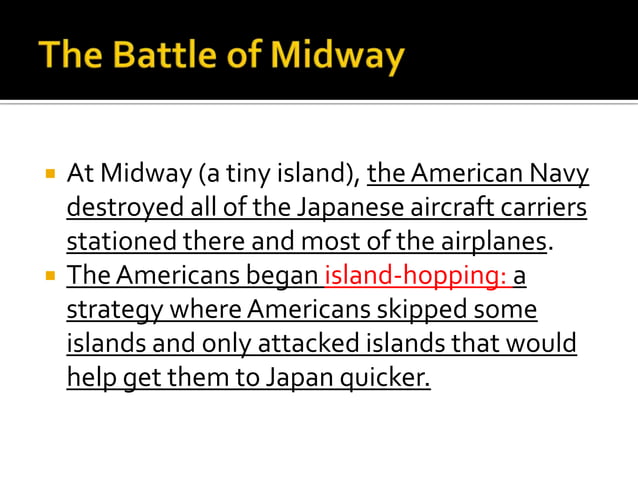 The tide turns for the allies | PPT