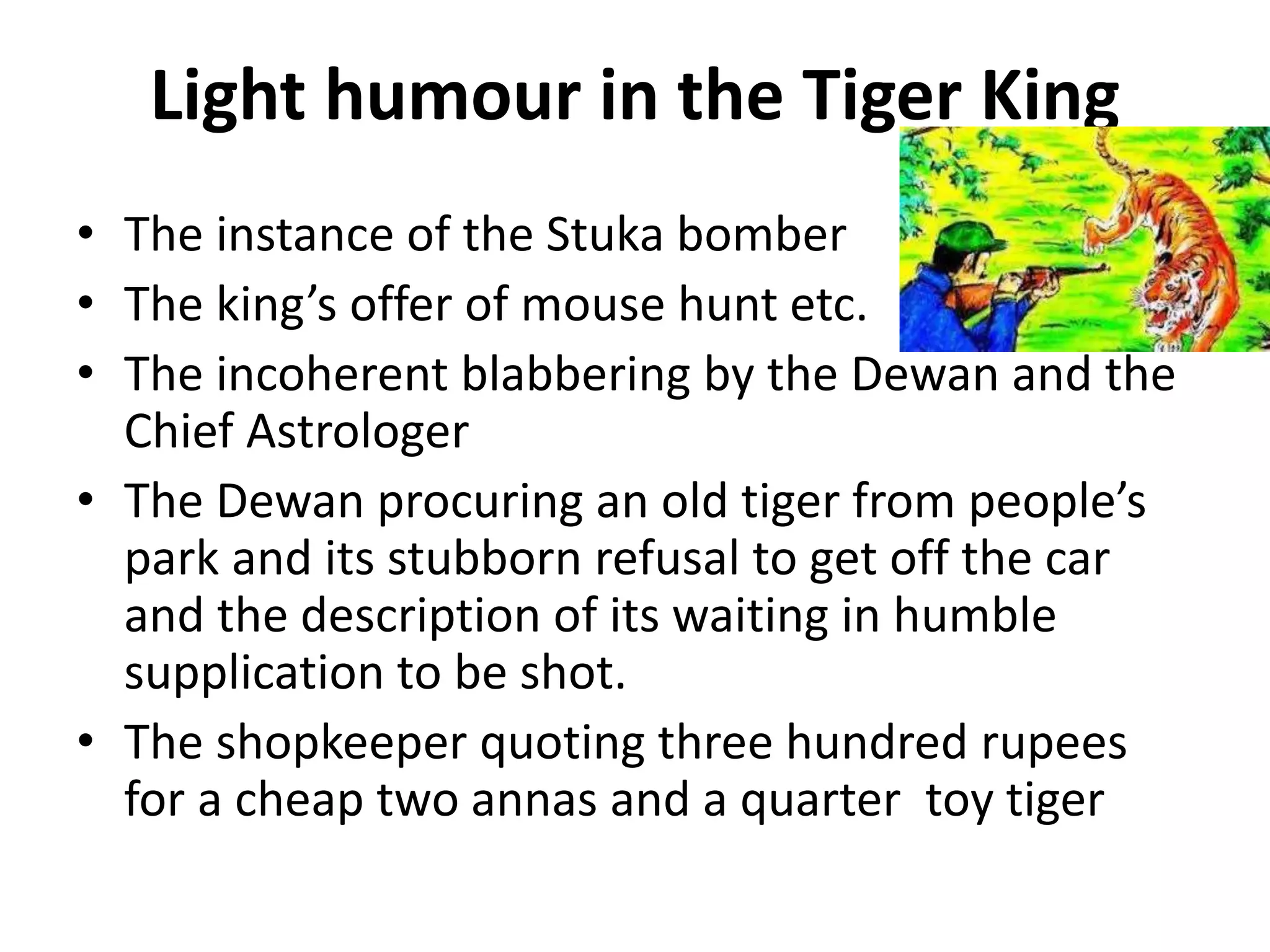 The tiger king | PPTX
