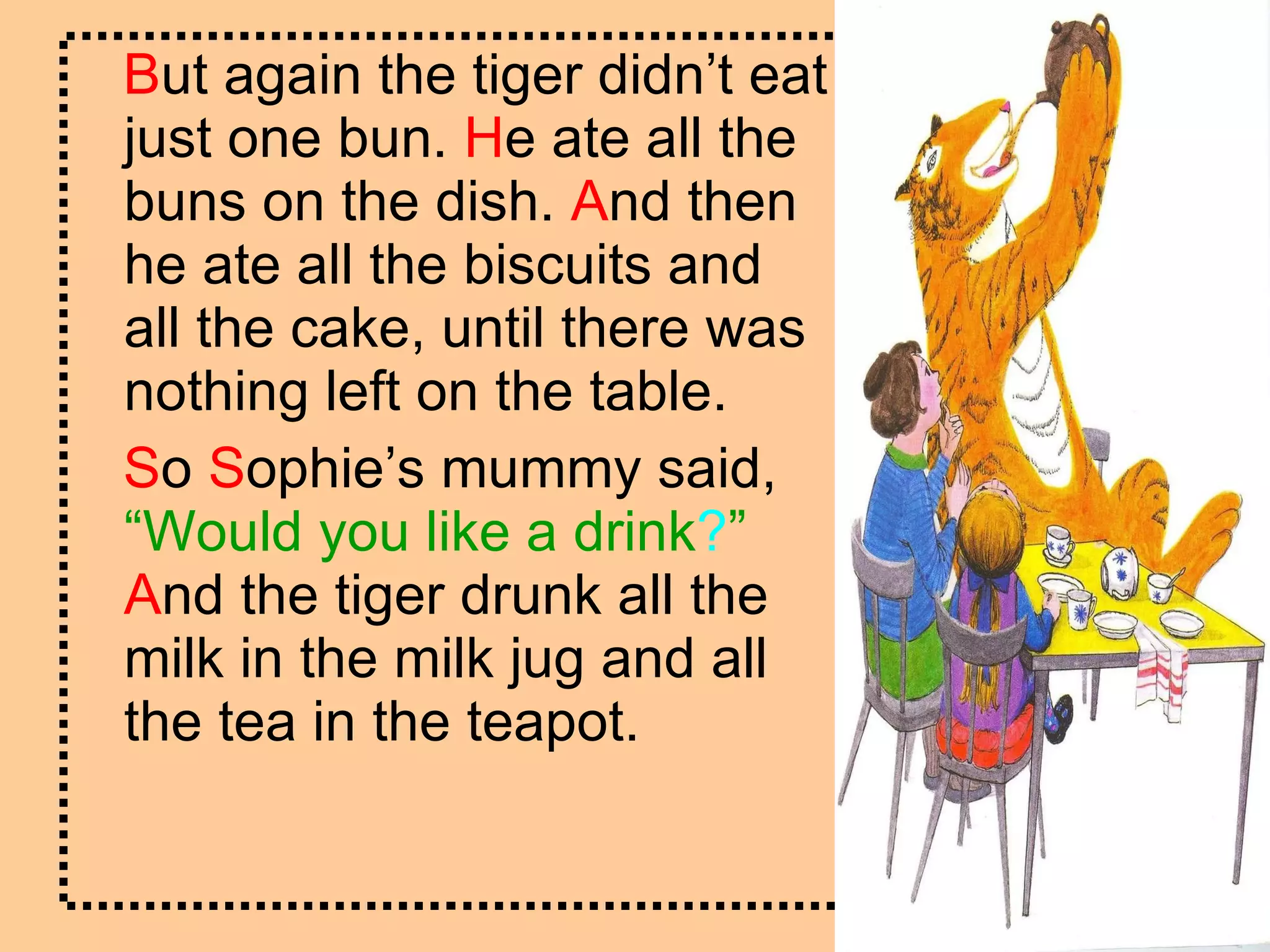 The tiger who_came_to_tea | PPT