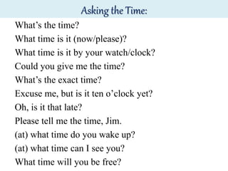 The time | PPTX