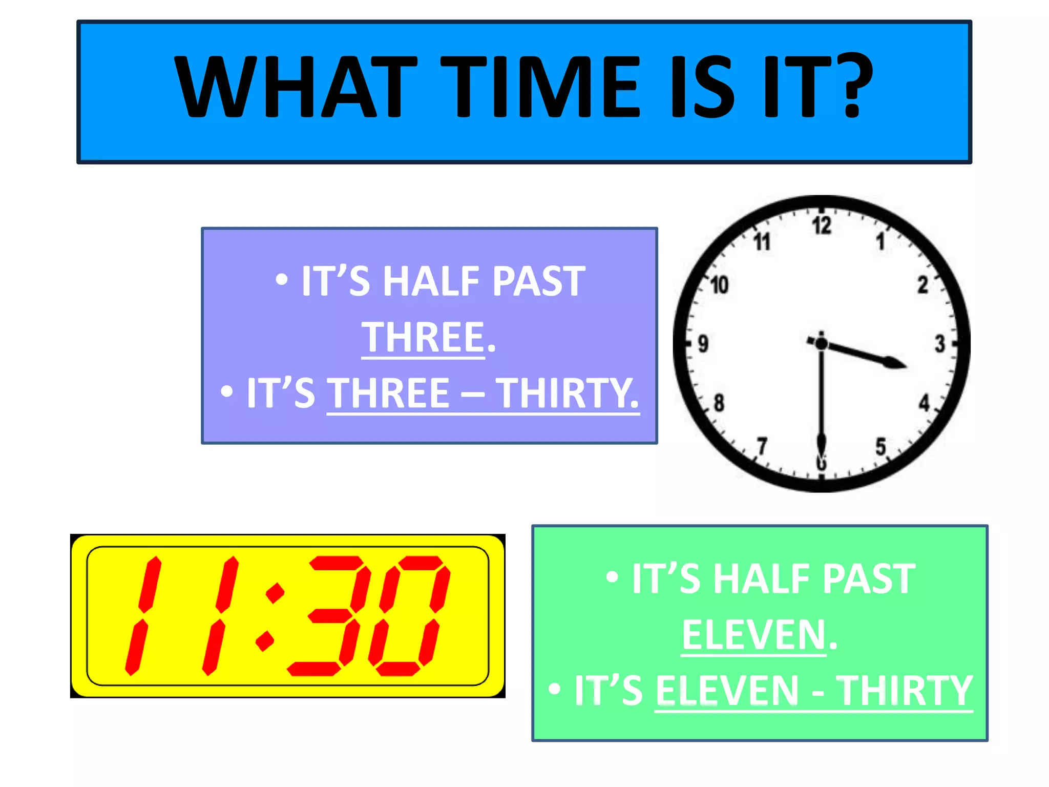 The time 3 | PPT