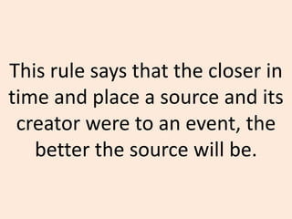 The time and place rule 1 | PPTX