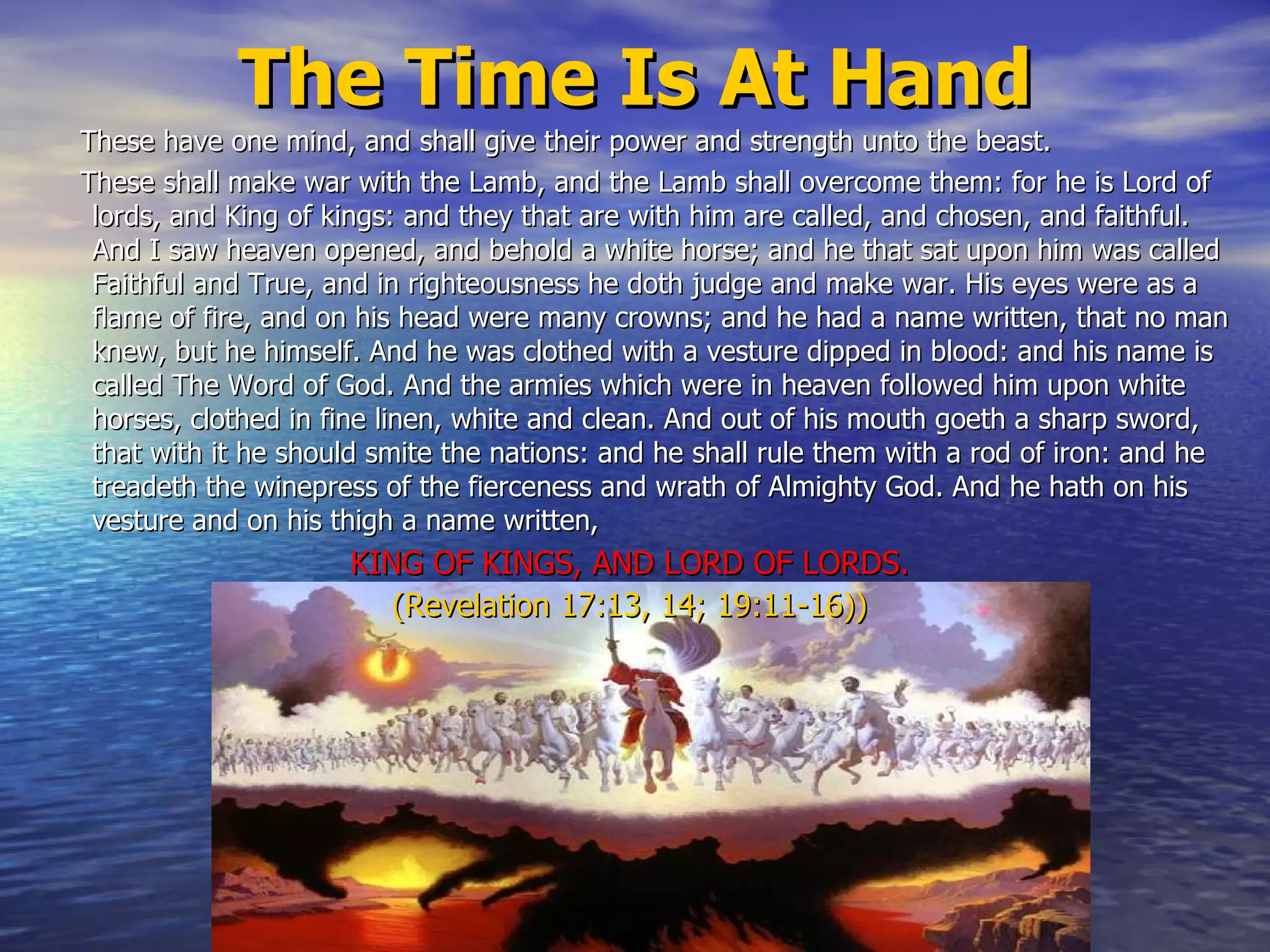 The time is_at_hand[1] | PPT