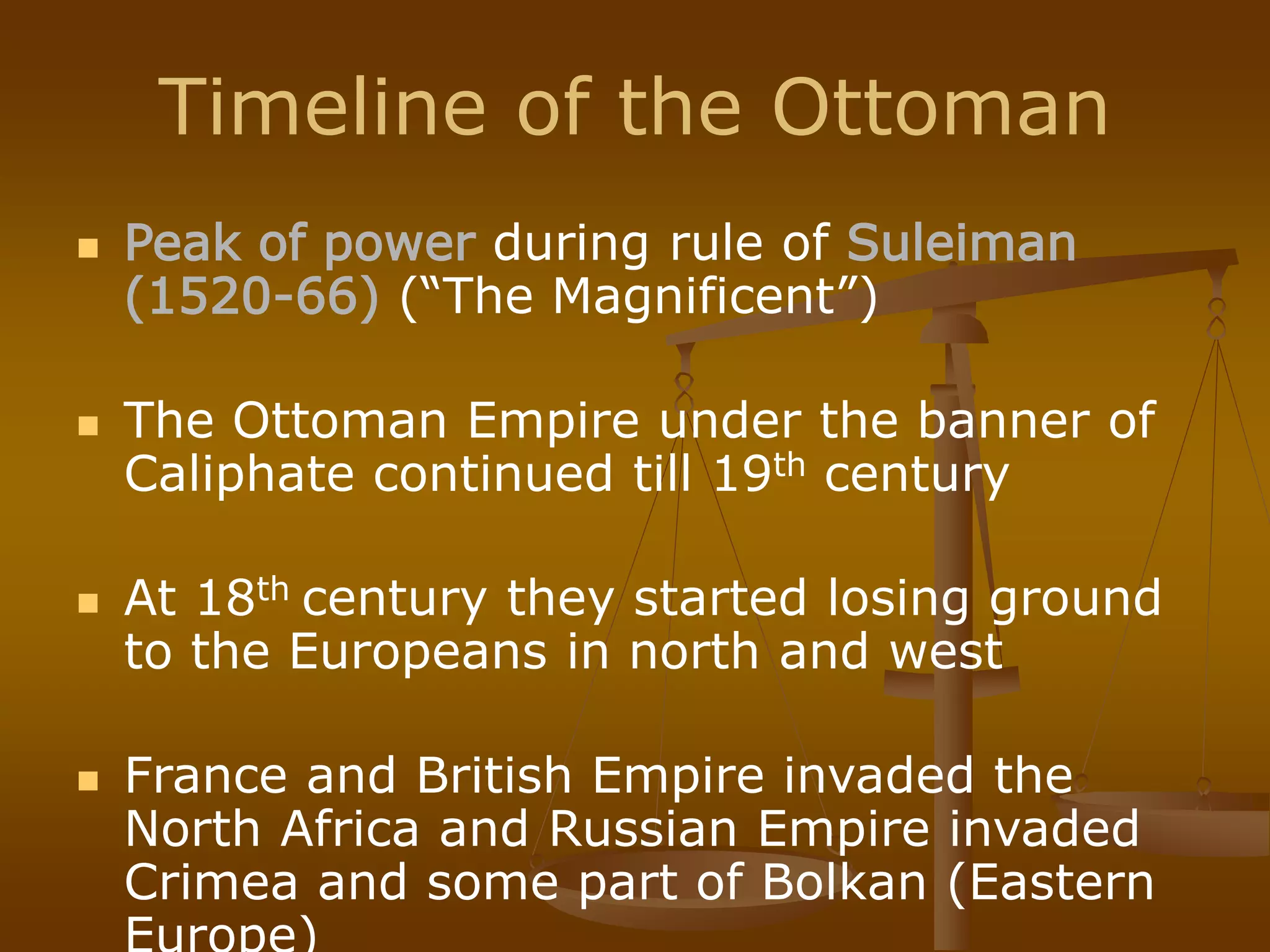 The timeline of Caliphate in History | PPT