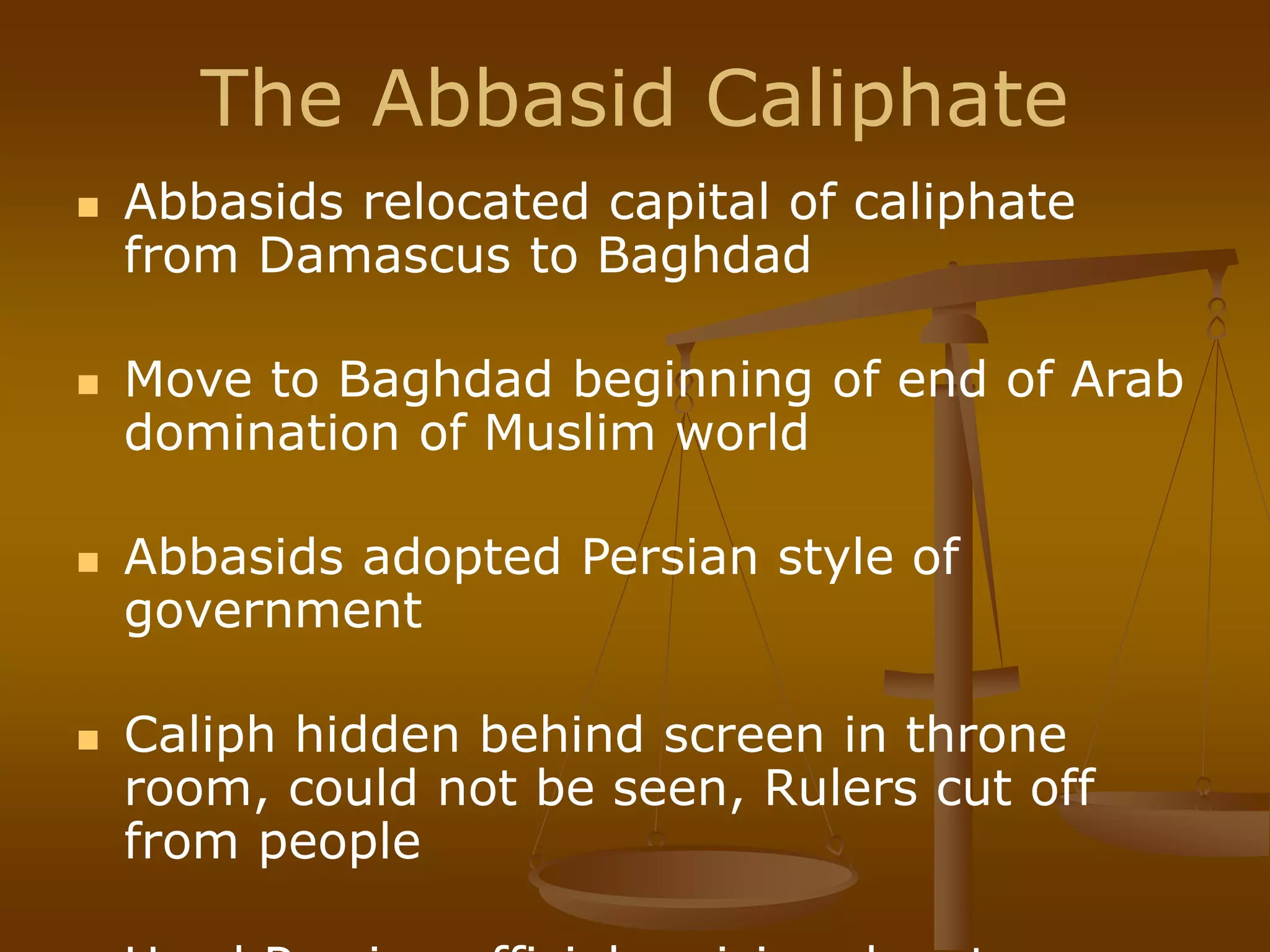 The timeline of Caliphate in History | PPT