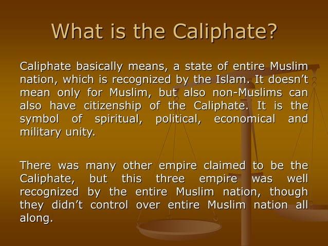 The timeline of Caliphate in History | PPT