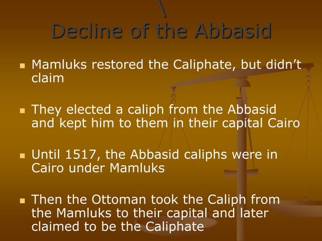 The timeline of Caliphate in History | PPT