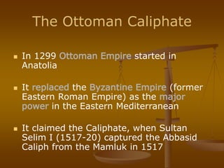 The timeline of Caliphate in History | PPT