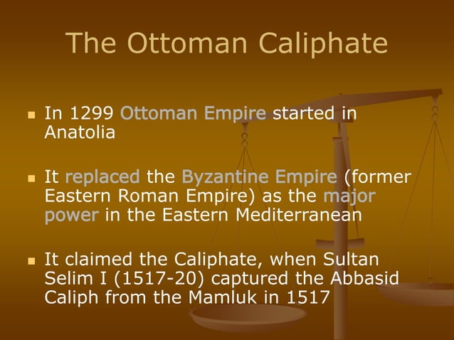 The timeline of Caliphate in History | PPT