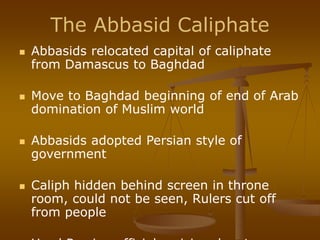 The timeline of Caliphate in History | PPT