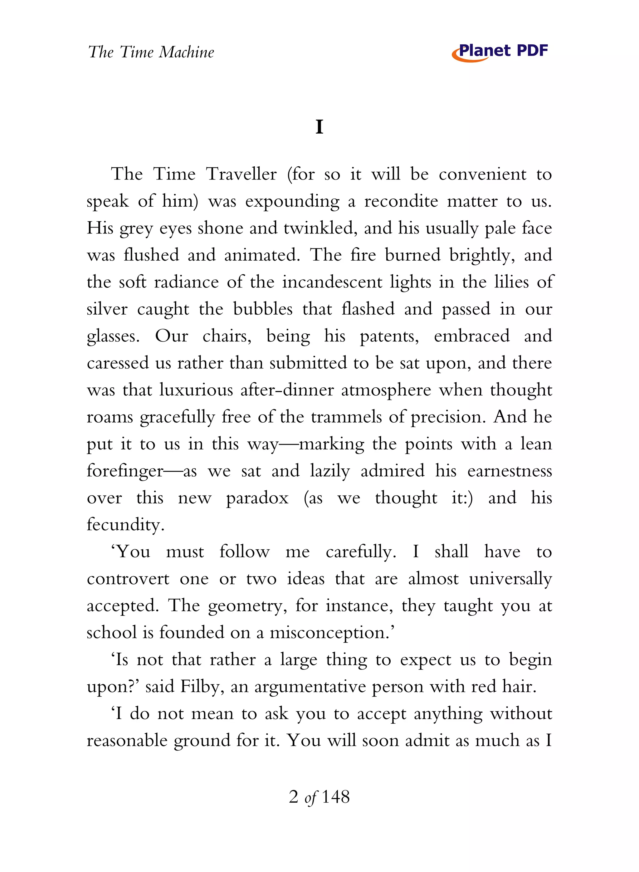 The Time Machine | PDF