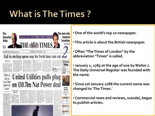 The times | PPTX