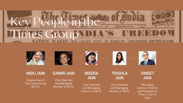 The Times Group of India (Bennett, Coleman and Co Ltd) | PDF | Business ...