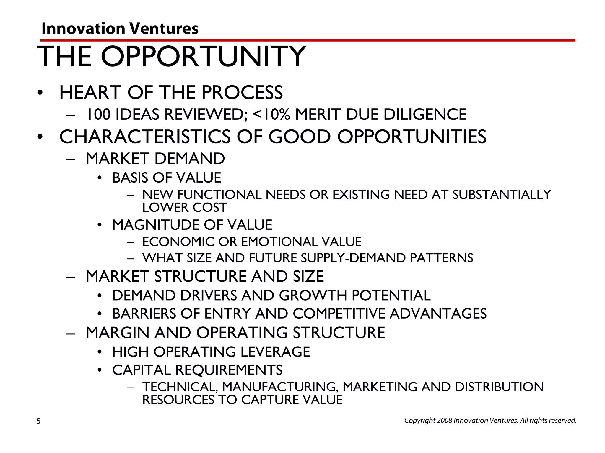 The Timmons Model Of The Entrepreneurial Process | PDF
