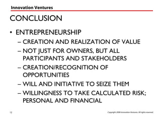 The Timmons Model Of The Entrepreneurial Process | PDF