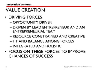 The Timmons Model Of The Entrepreneurial Process | PDF