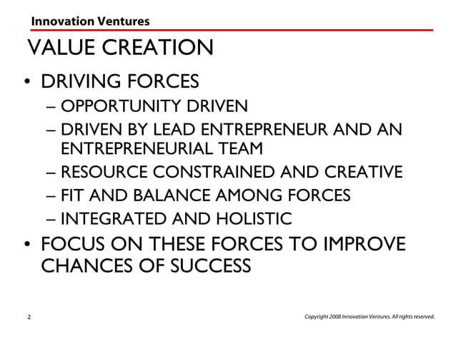 The Timmons Model Of The Entrepreneurial Process | PDF