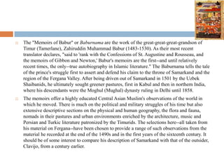 The timurids in the history of central asia1 | PPTX