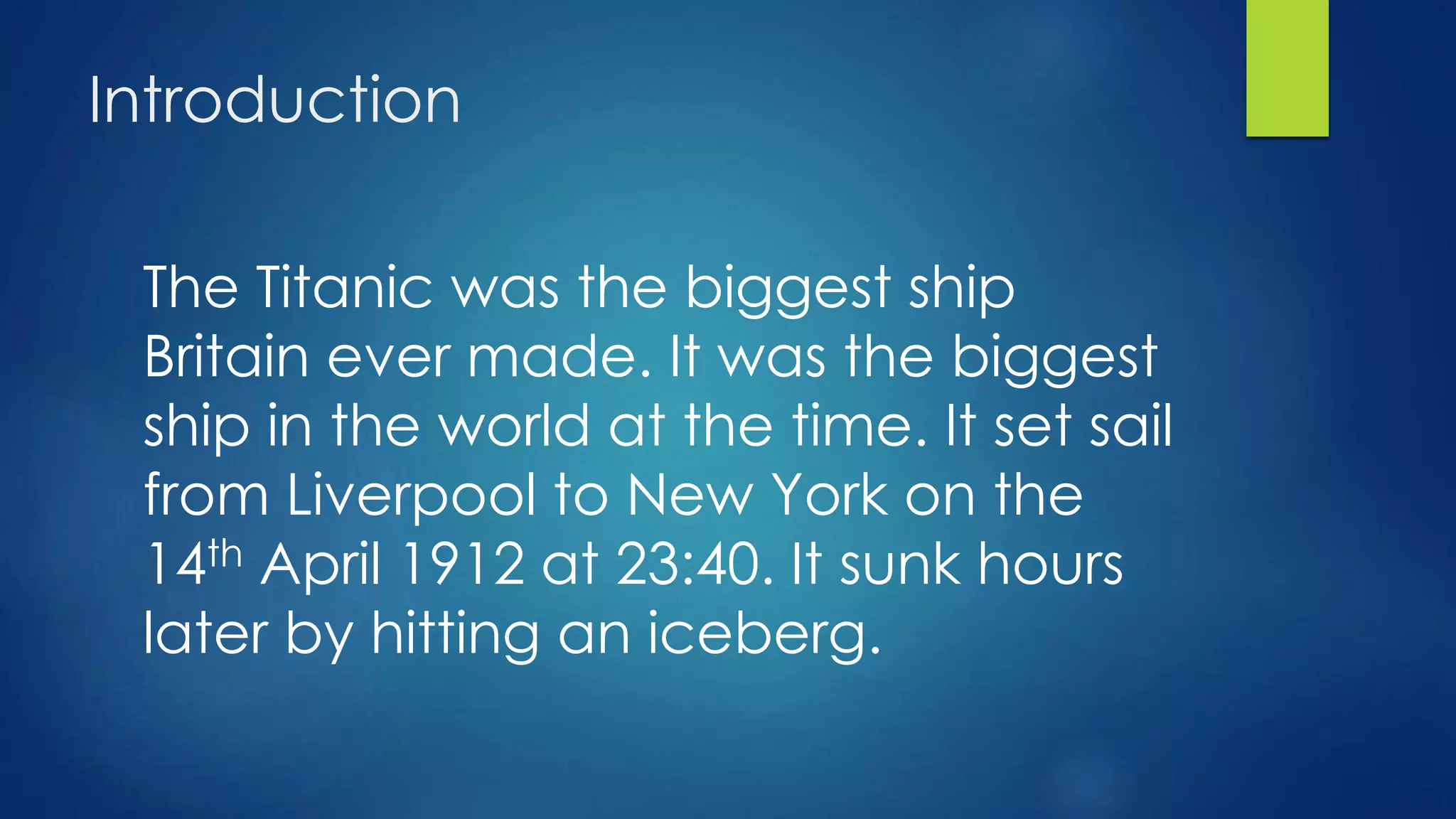 The titanic abe | PPTX