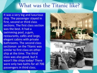 The titanic disaster | PPTX