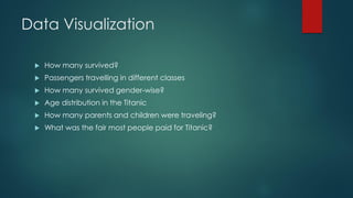 The Titanic - machine learning from disaster | PDF