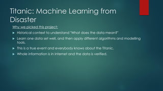 The Titanic - machine learning from disaster | PDF