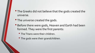 Greek Mythology - THE TITANS AND 1234.pptx