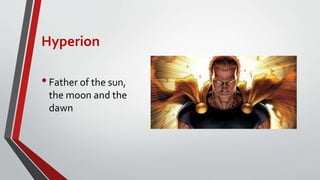 Greek Mythology - THE TITANS AND 1234.pptx