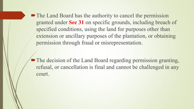The TN Land Reforms (Fixation of Ceiling on land) Act, 1961.pptx