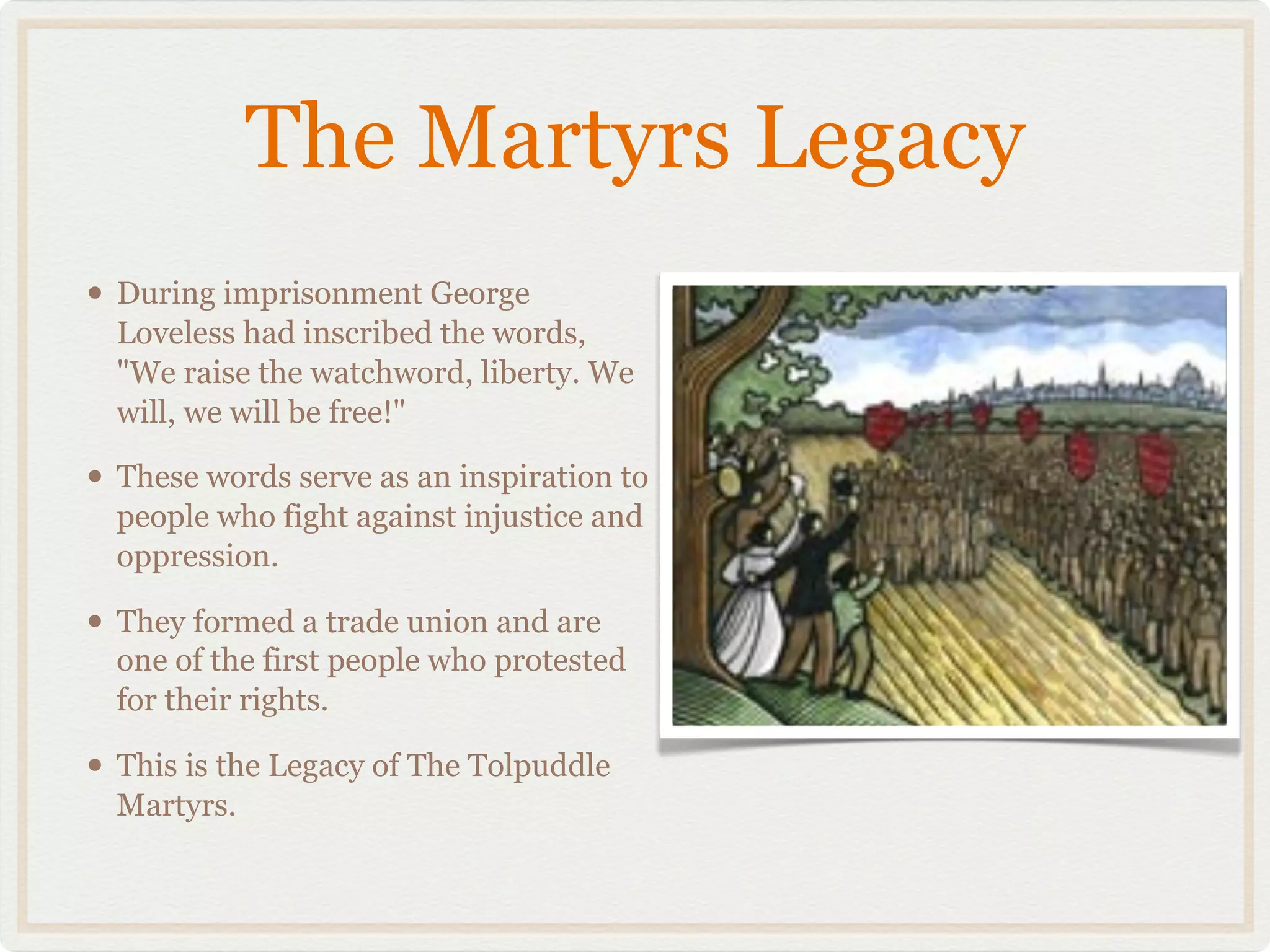The tolpuddle martyrs_by_carl | KEY