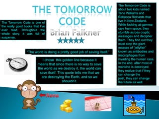The Tomorrow Code | PPT