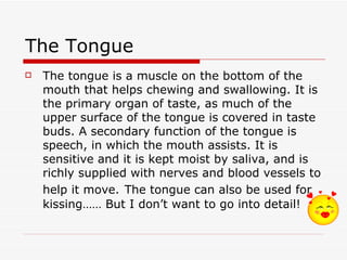 The Tongue!! | PPT