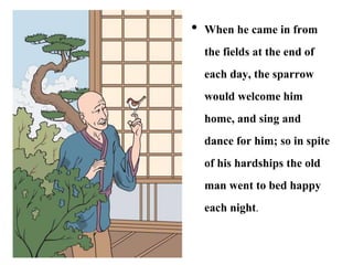 The tongue cut sparrow by veeriya (Subject IS) | PPTX