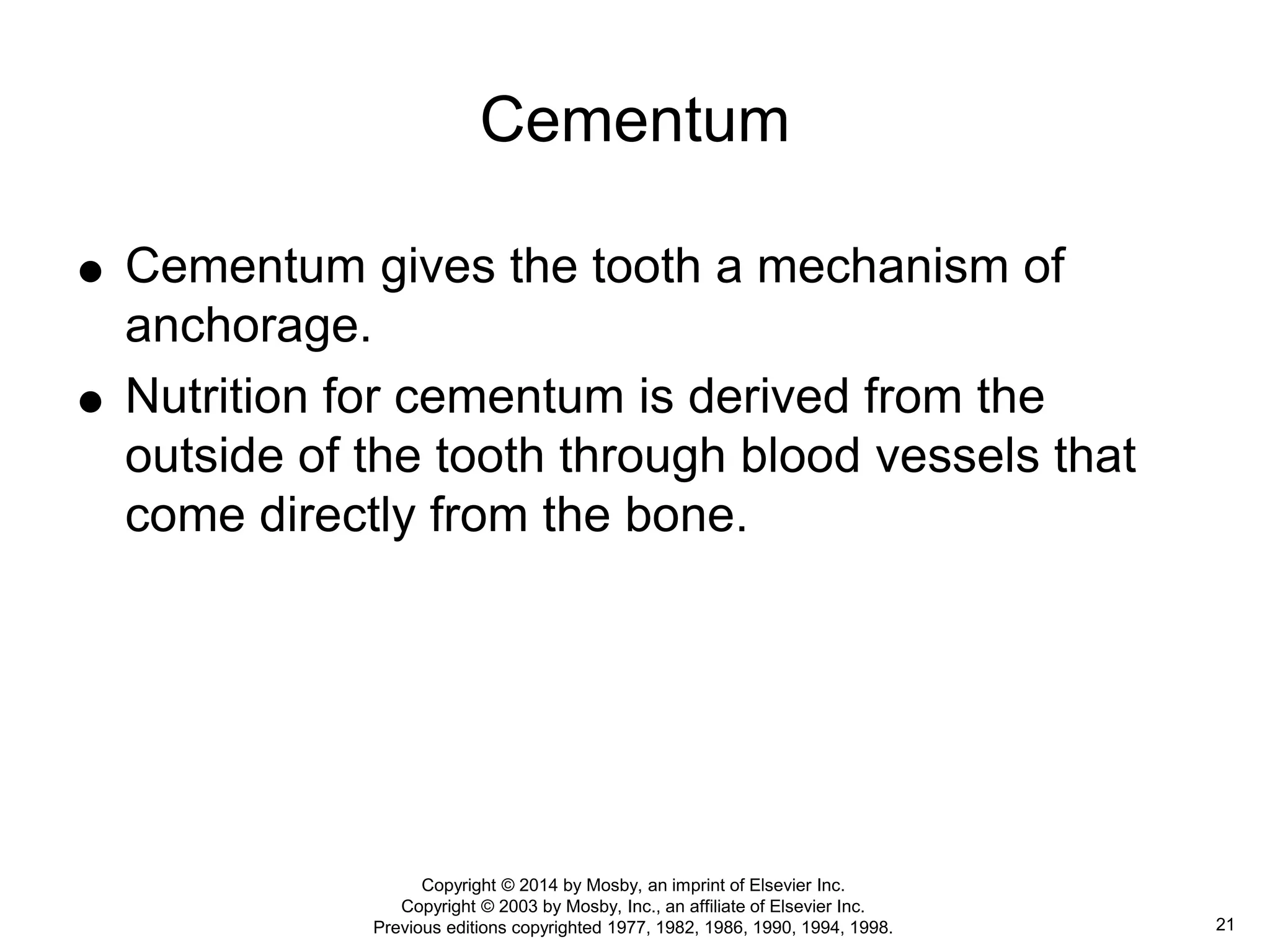 Nomenclature: The tooth functions and terms | PPTX