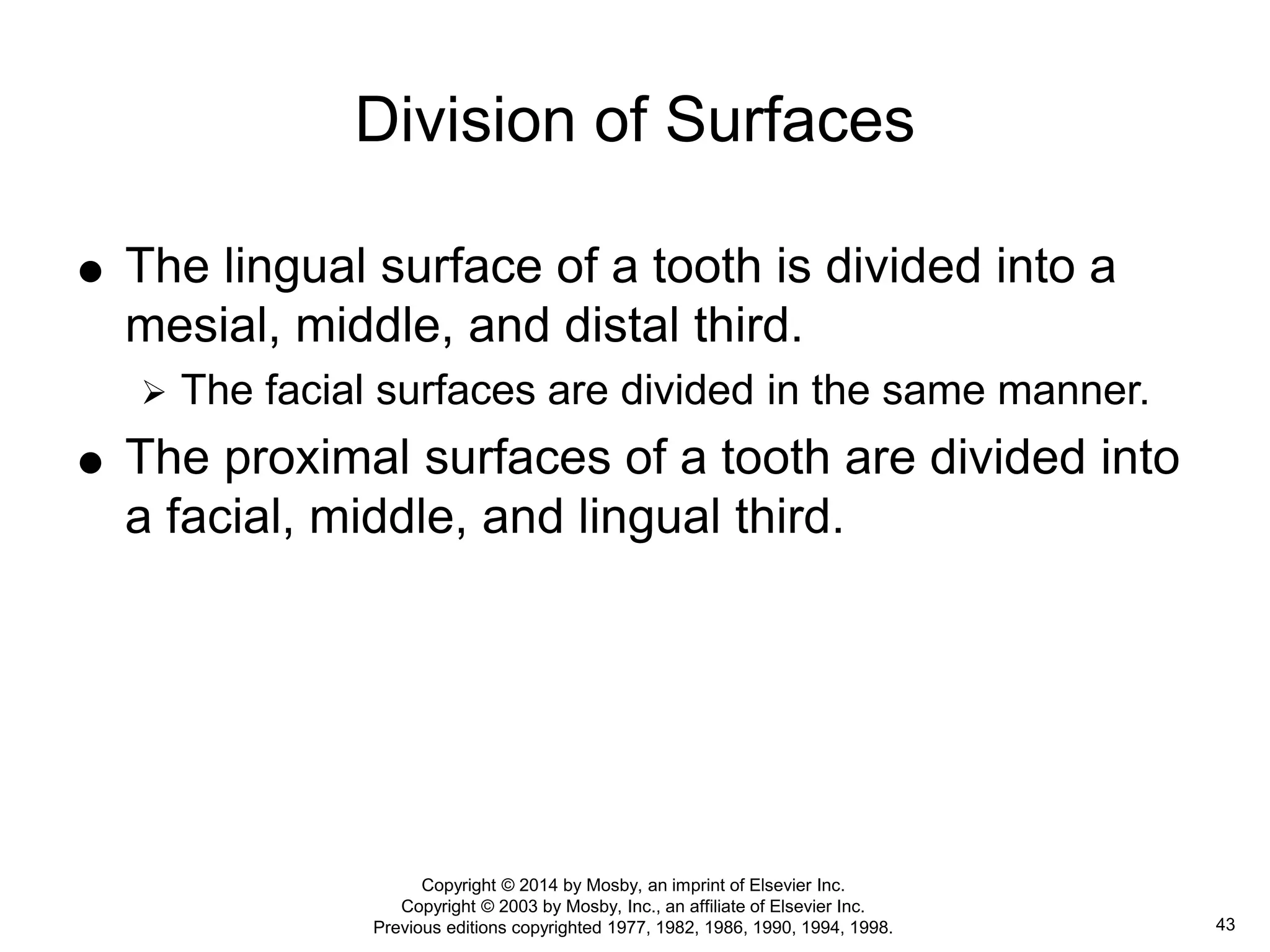 Nomenclature: The tooth functions and terms | PPTX
