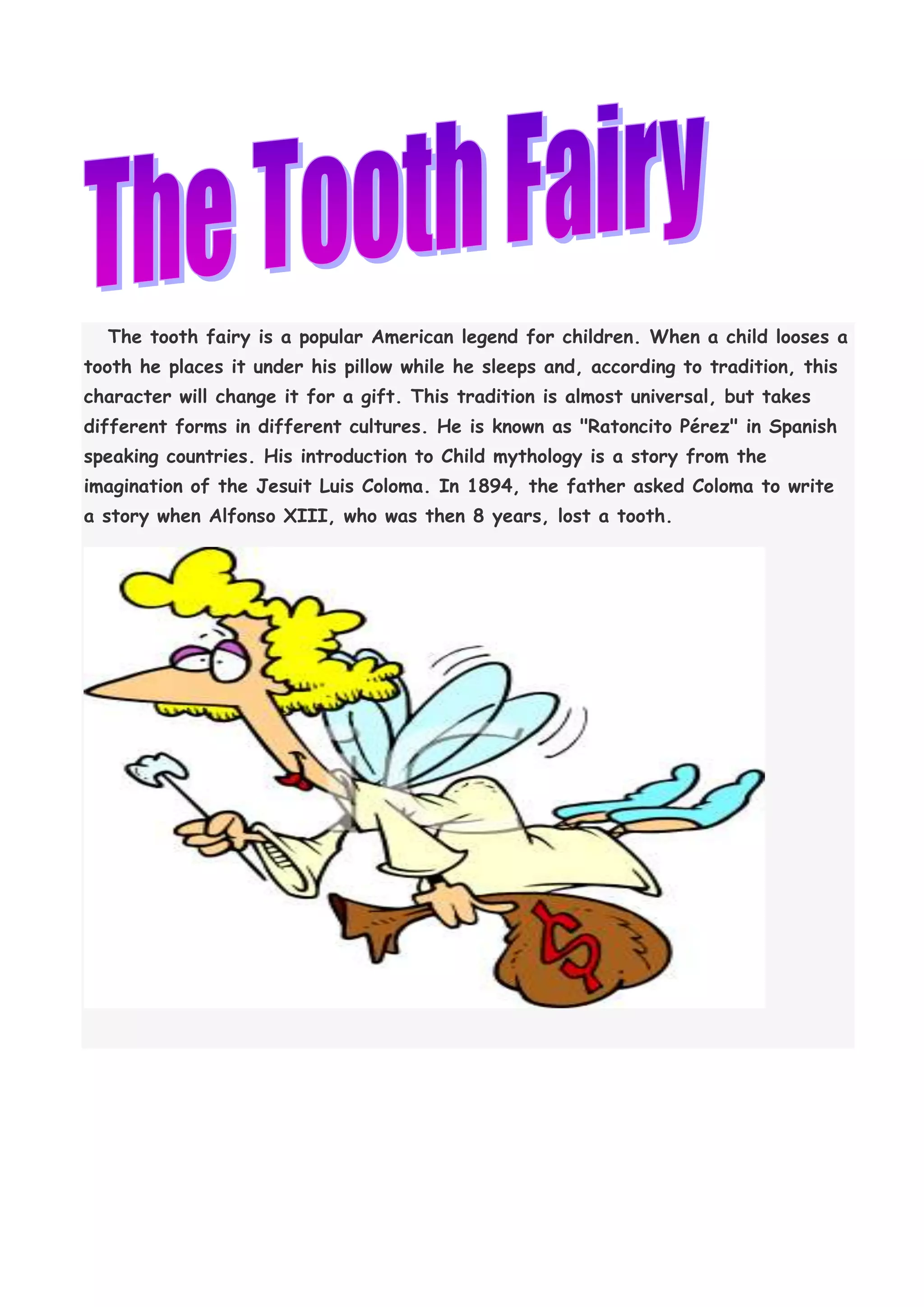 The tooth fairy | DOCX