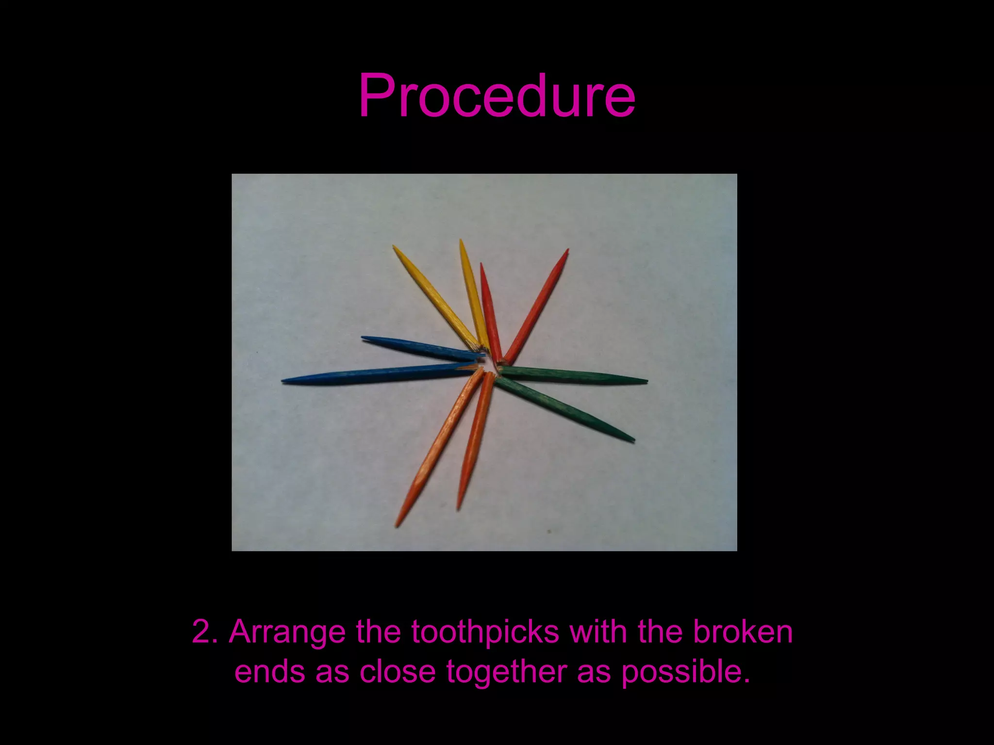 The toothpick star | PPT