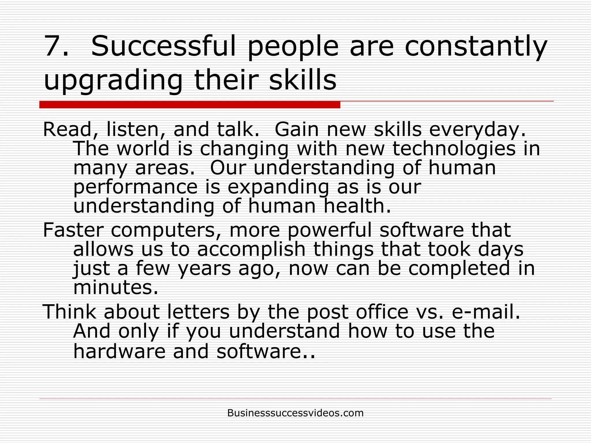 The top 10 characteristics of successful people | PPT