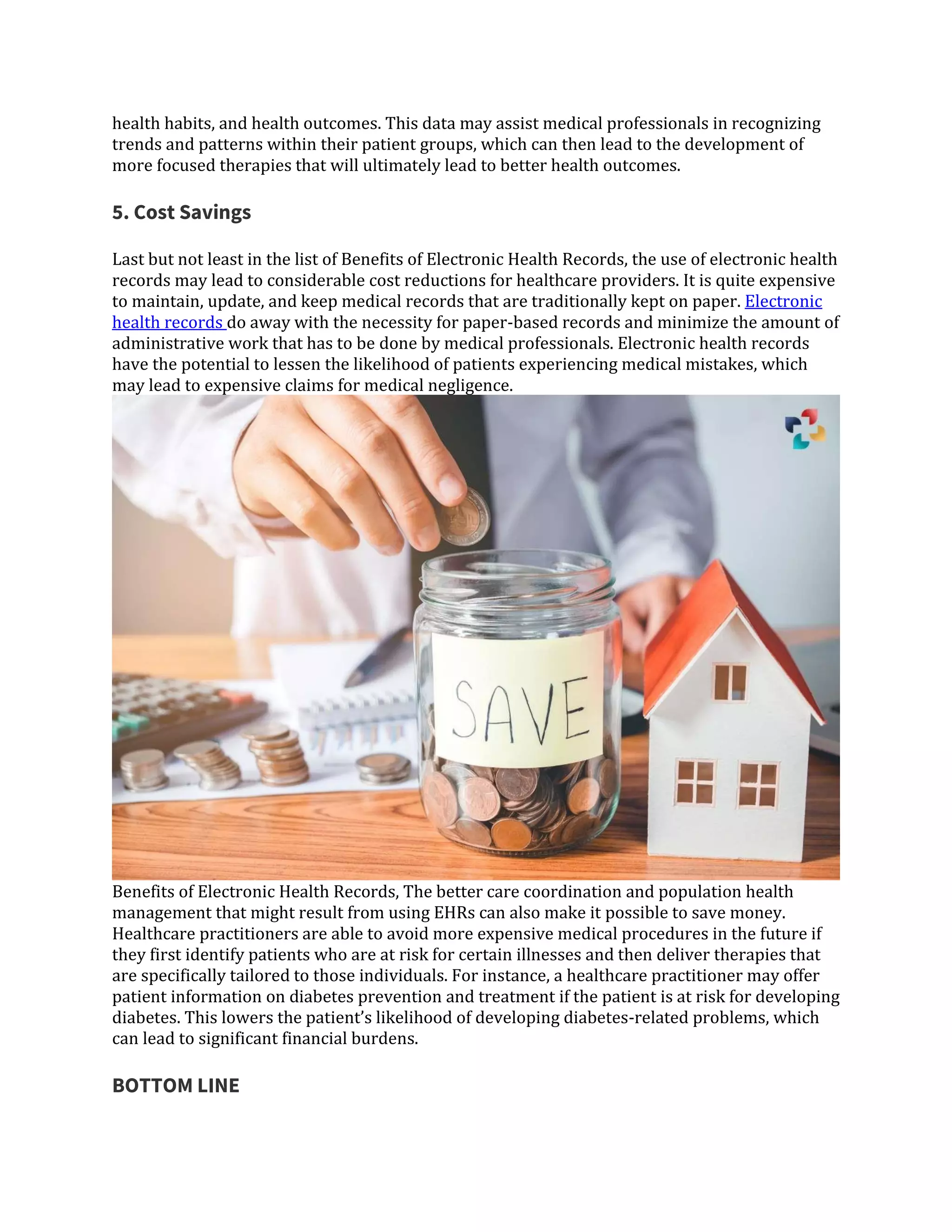 Top 5 Benefits of Electronic Health Records | The Lifesciences Magazine | PDF | Health Insurance ...