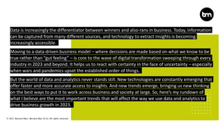 The Top 5 Data Science And Analytics Trends In 2023 | PPTX