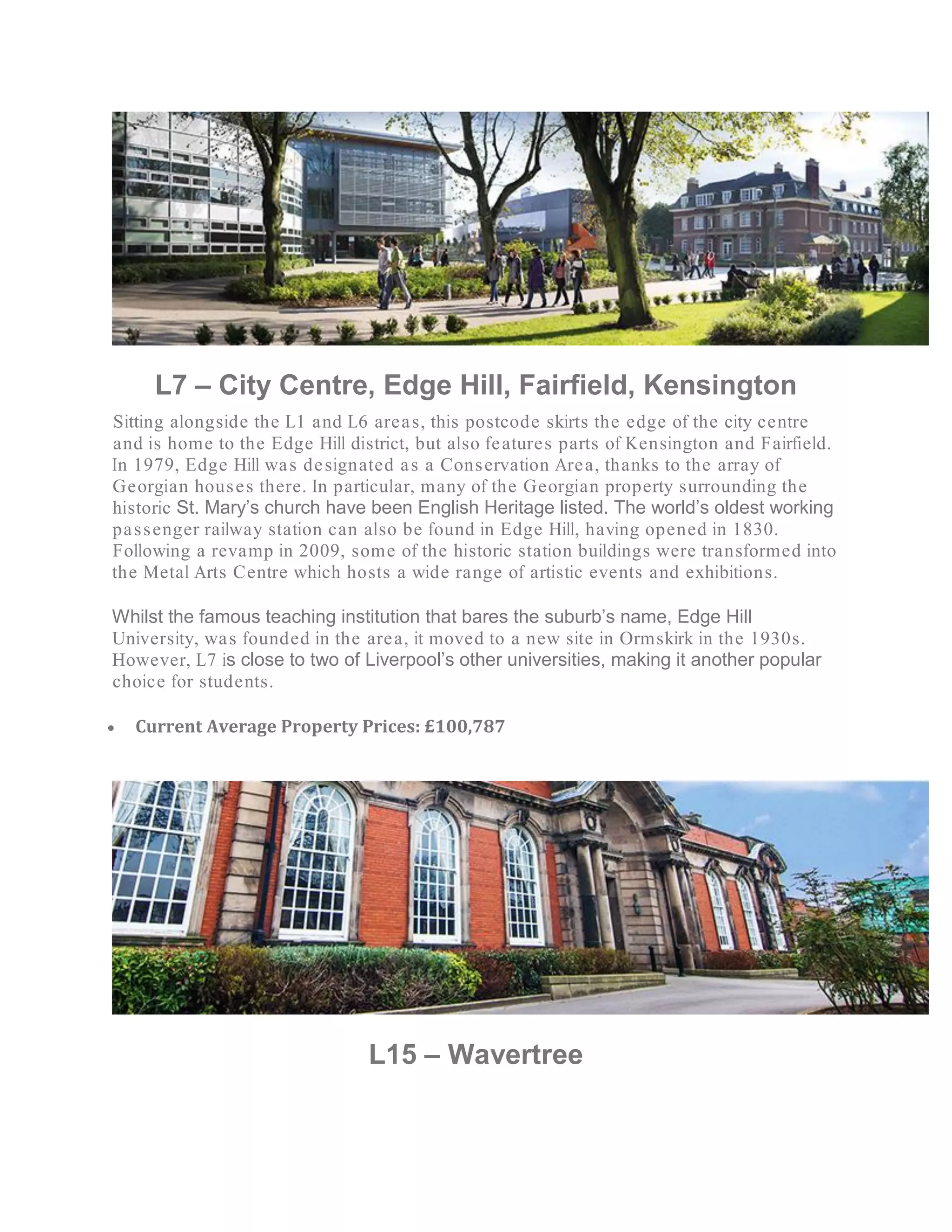 The Top 5 Postcodes for Property Investment in Liverpool - Aspen Woolf ...